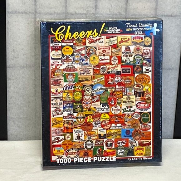 White Mountain | Games | White Mountain 00 Pc Cheers Puzzle By Charlie ...